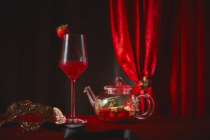 Strawberry Afternoon Tea ～Red Masquerade～｜THE THOUSAND KYOTO（ザ・サウザンド京都 ...